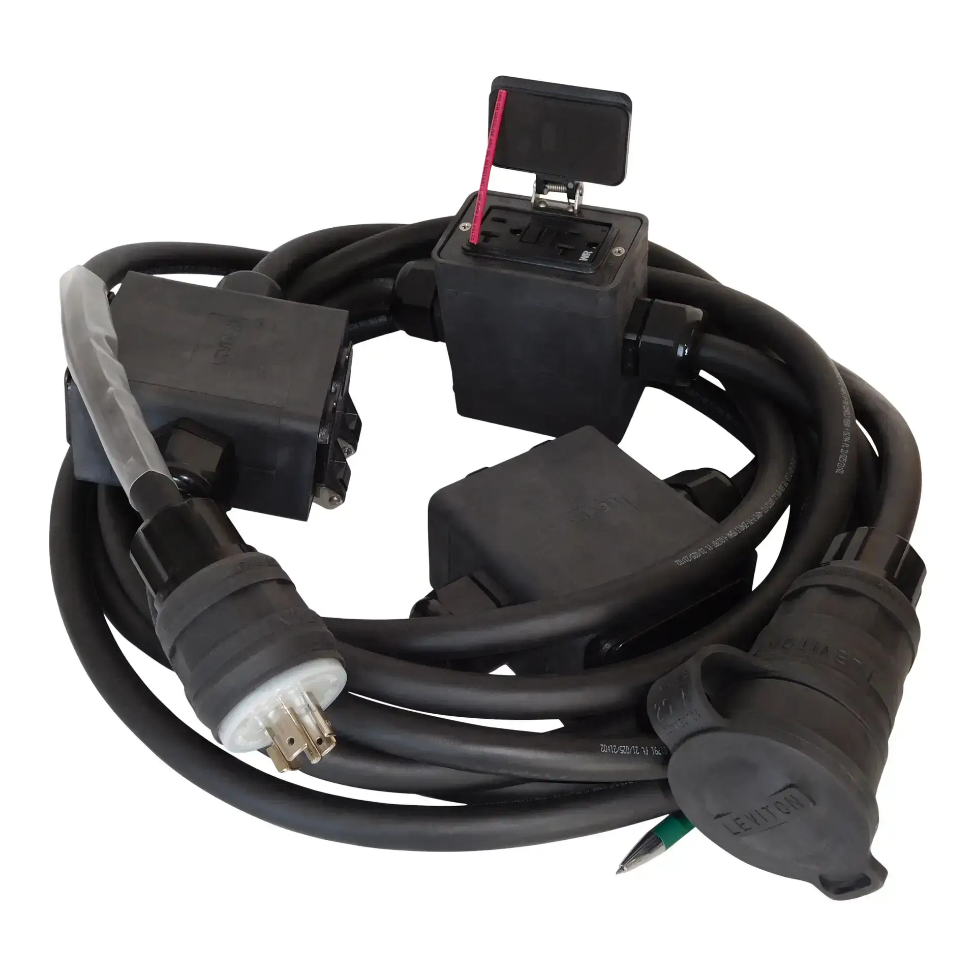 Outdoor 20A 3 Phase GFCI Boothstringer Extension
